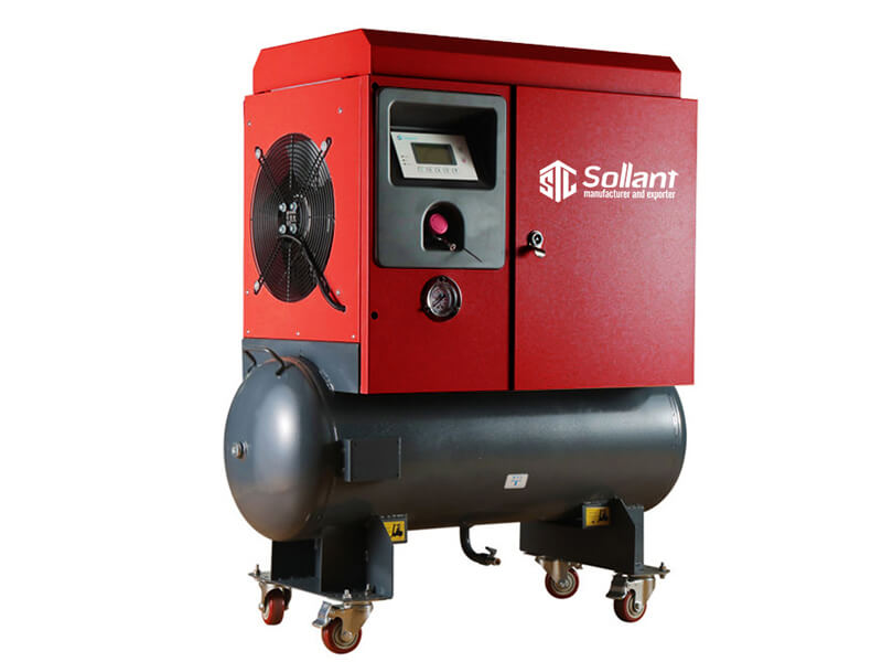 Single Phase Screw Air Compressors - Sollant